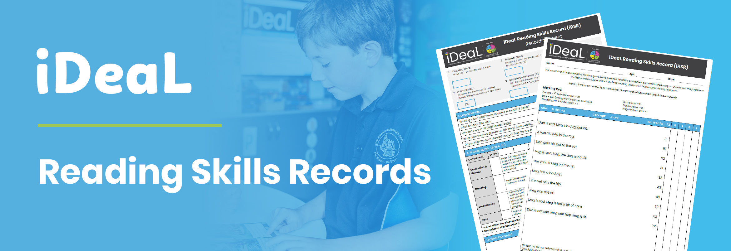 iDeaL Reading Skills Record – Learning MATTERS