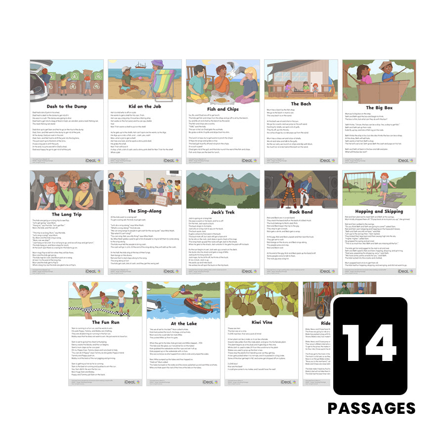 iDeaL Stage 1 Decodable Passages Set 3 – Learning MATTERS